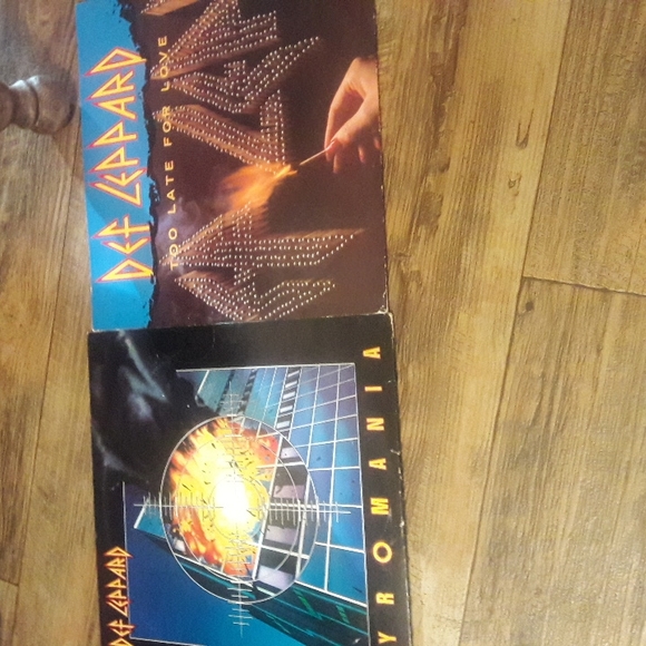 Media | Original Vintage Def Leppard Vinyl Records | Poshmark